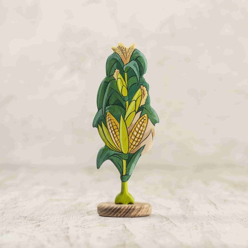 Wooden Corn Plant Toy | Wooden Caterpillar