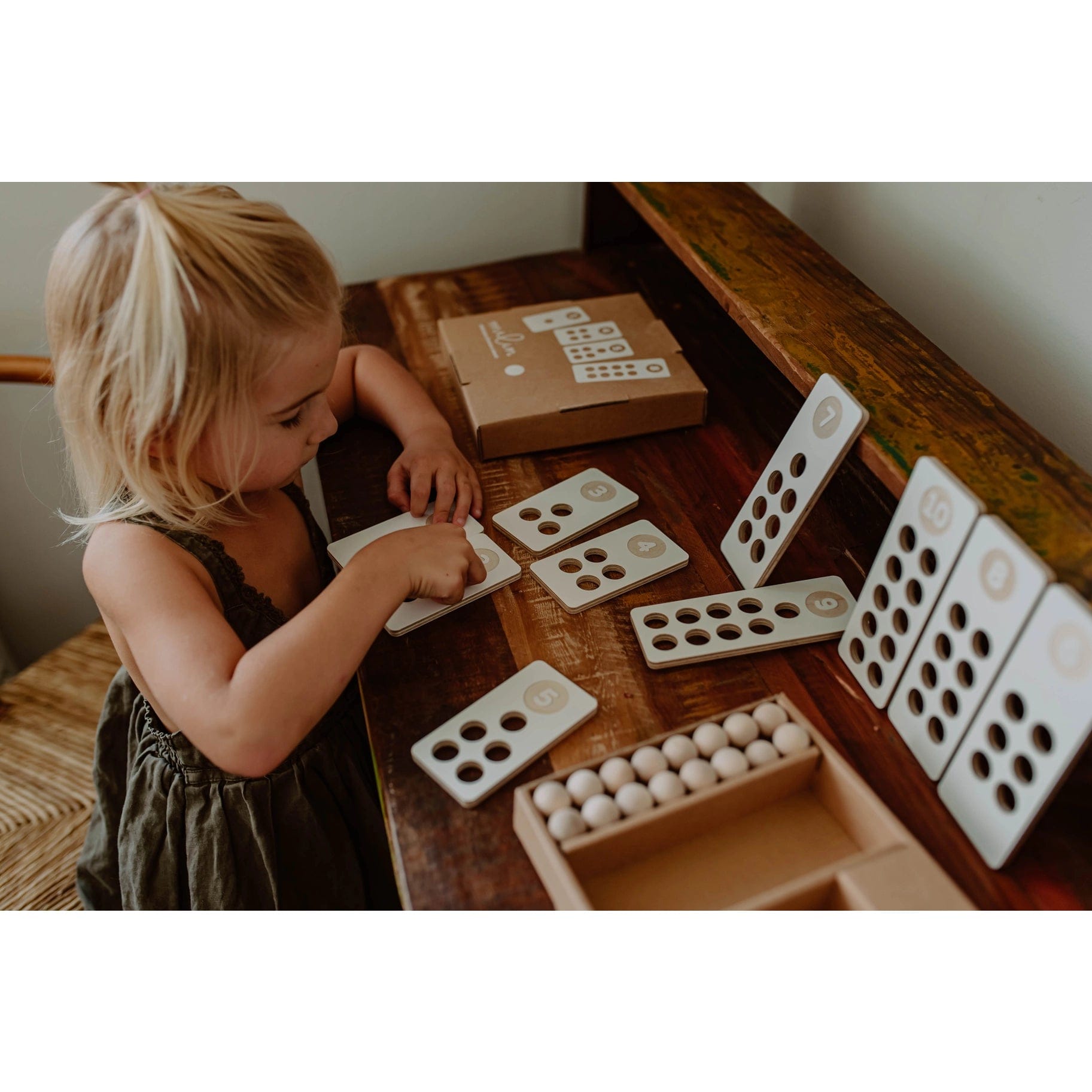 Wooden Counting Blocks | Milin