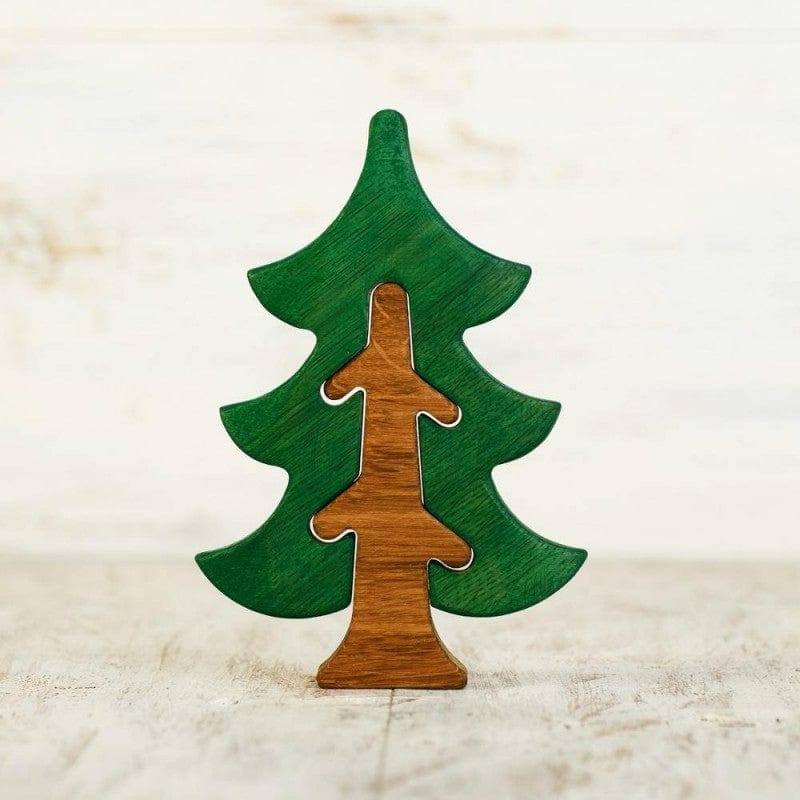 Wooden Fir Tree | Wooden Caterpillar